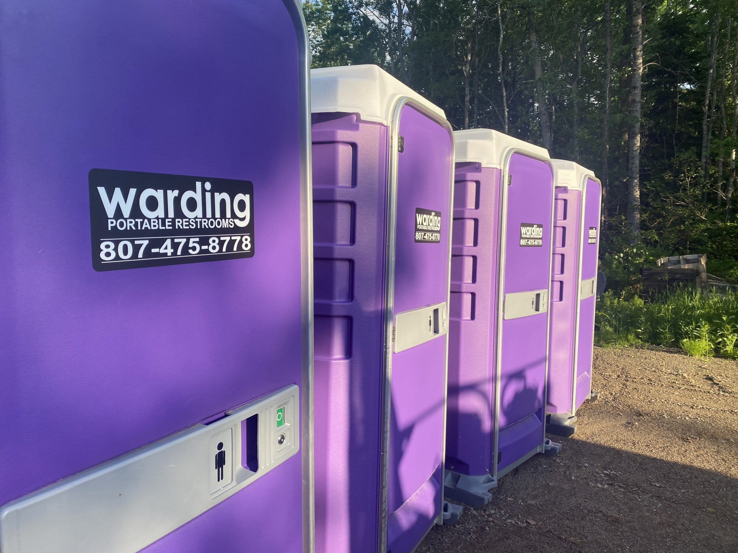 Warding Portable Restrooms – Locally owned. Locally Operated.